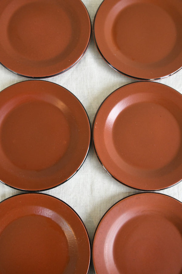 6 Royal Worcester Crown Ware Bread Plates – Kernow Furniture