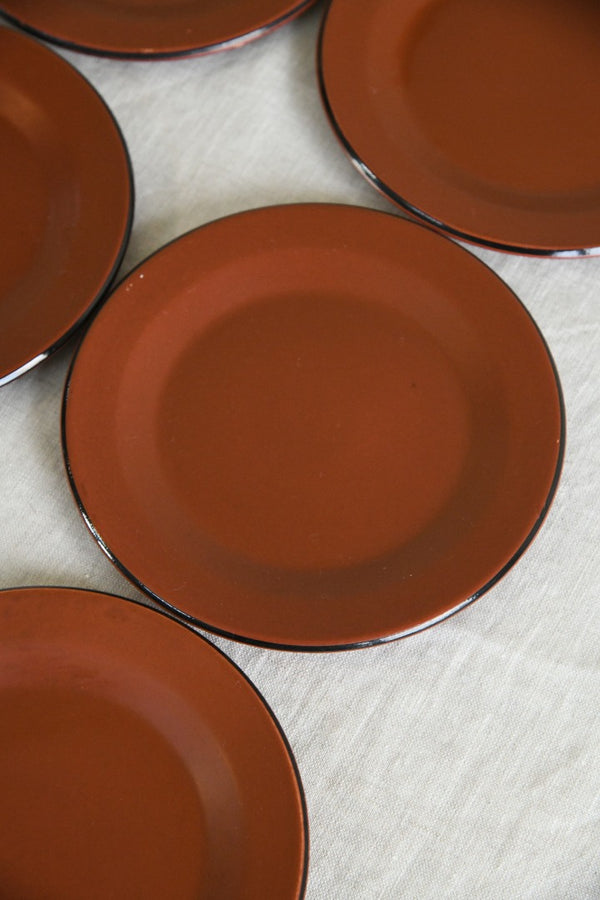 6 Royal Worcester Crown Ware Bread Plates – Kernow Furniture