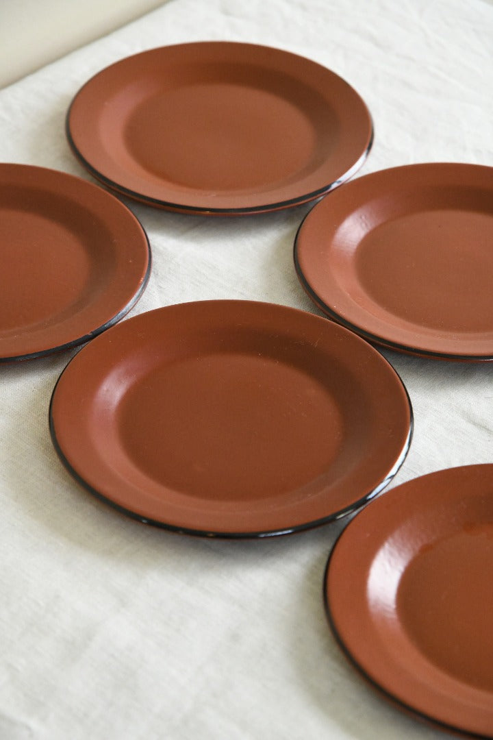 6 Royal Worcester Crown Ware Bread Plates – Kernow Furniture