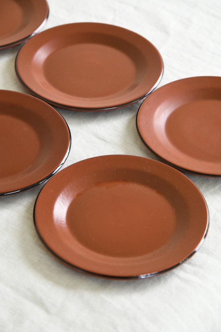 6 Royal Worcester Crown Ware Bread Plates – Kernow Furniture