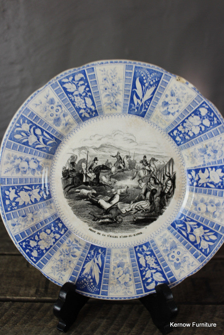 French Transferware Plate – Kernow Furniture
