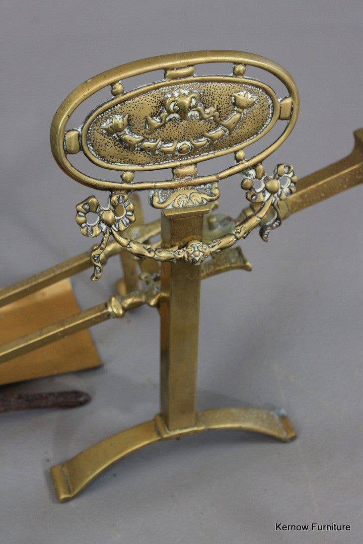 Edwardian Brass Fire Set – Kernow Furniture