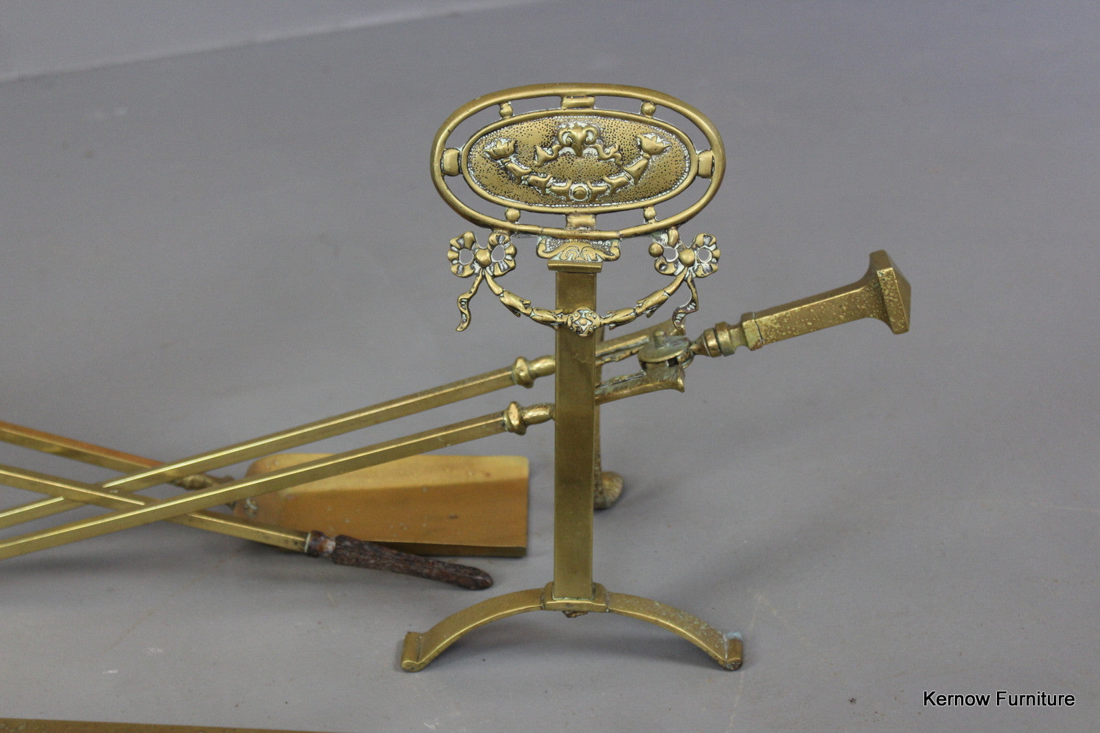 Edwardian Brass Fire Set – Kernow Furniture