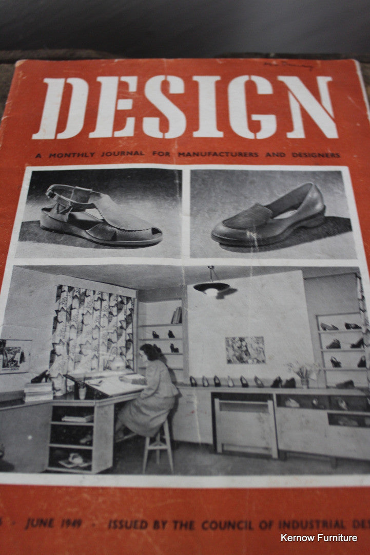 Design Magazine No 6 1949 – Kernow Furniture