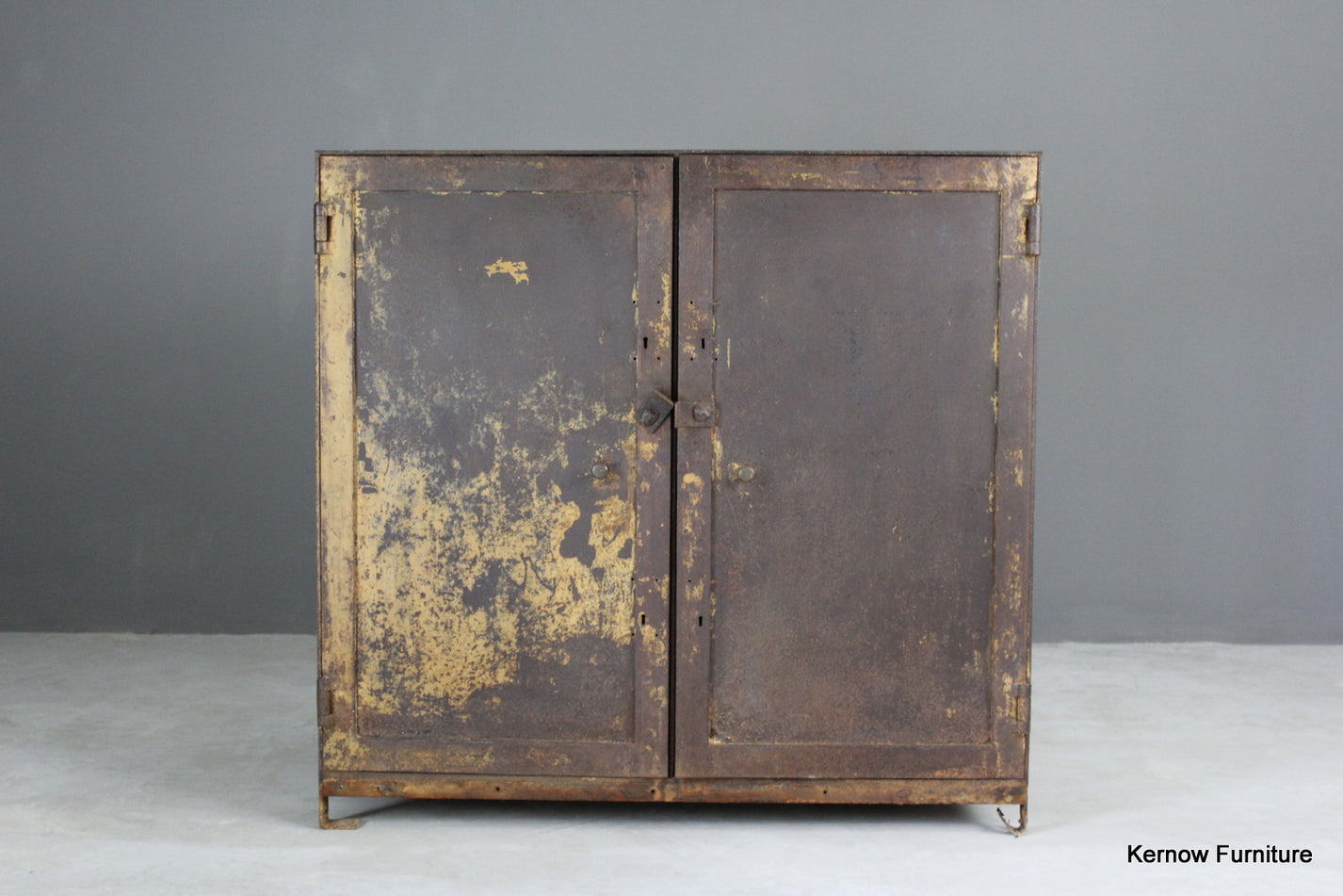 Large Industrial Cabinet – Kernow Furniture
