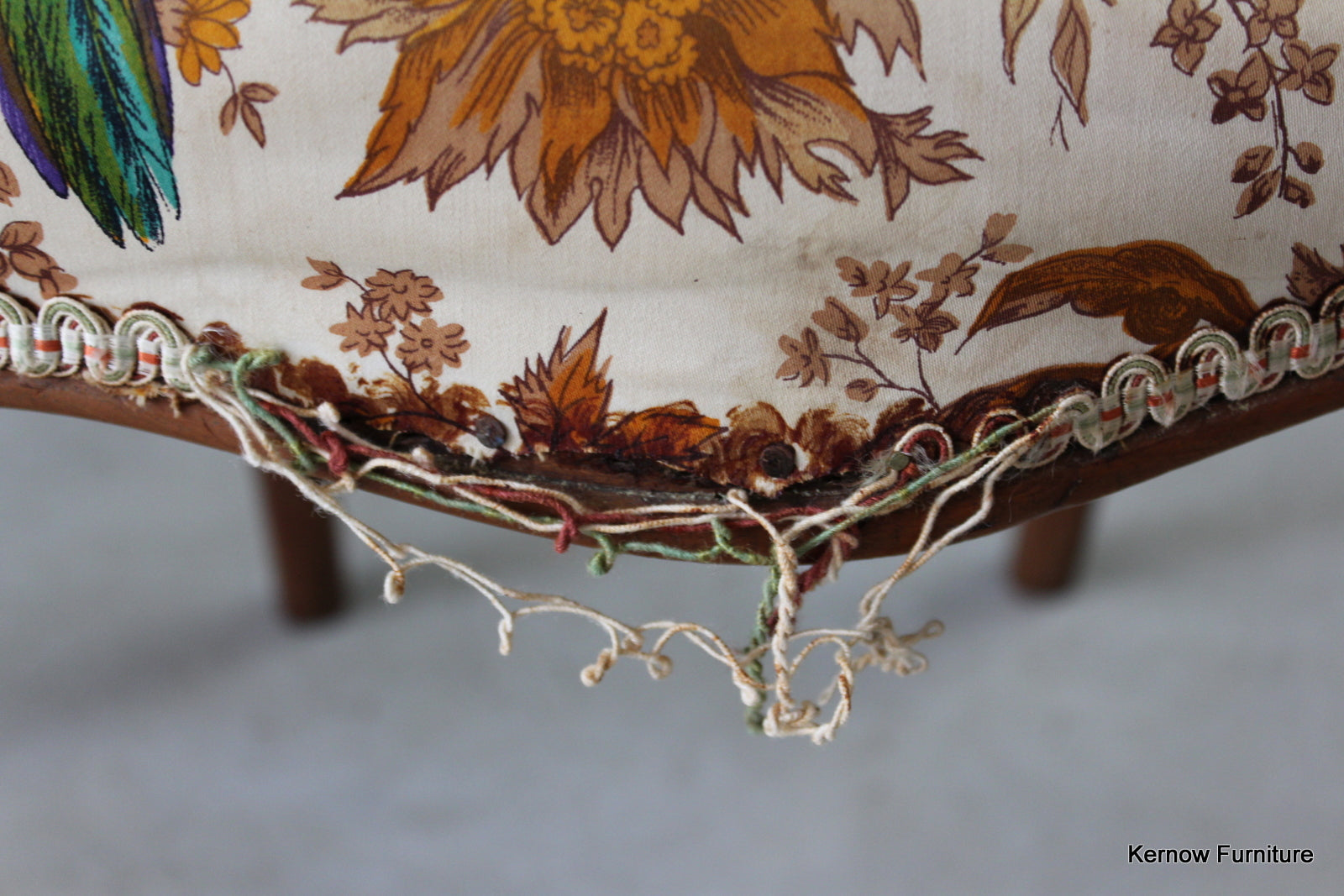 Pair French Balloon Back Dining Chairs – Kernow Furniture