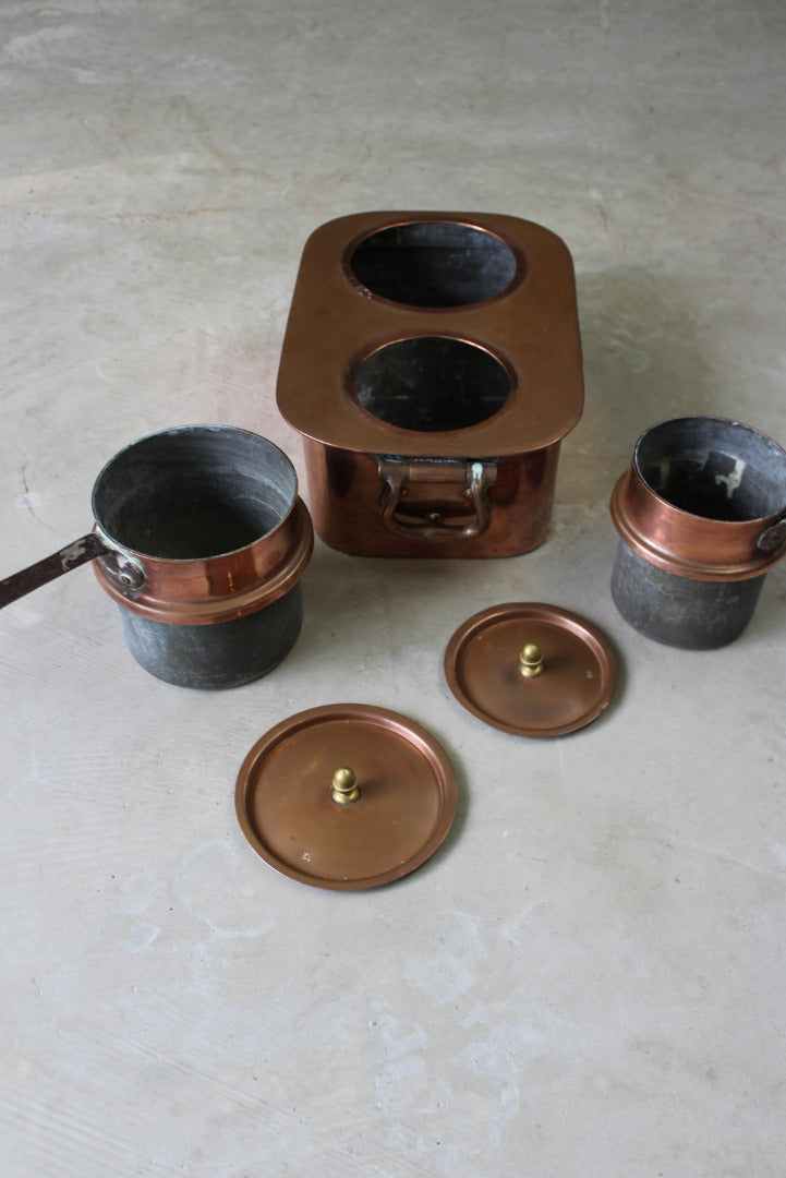 Copper Bain Marie – Kernow Furniture