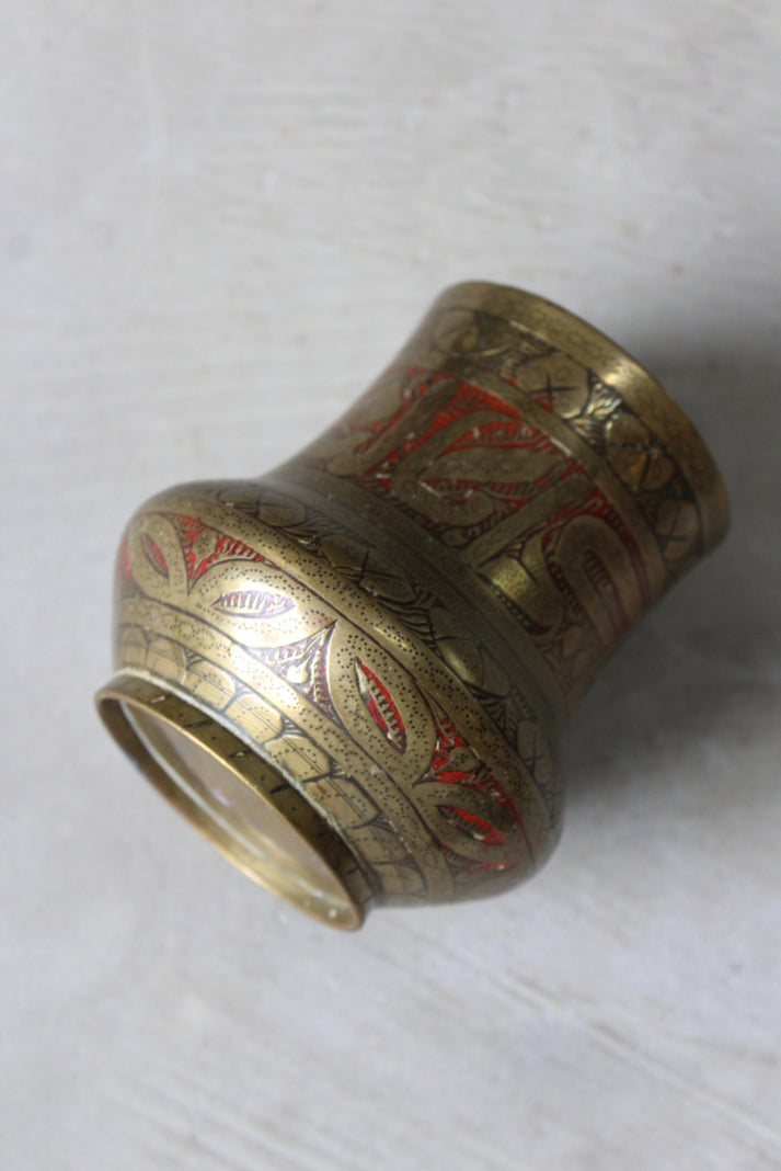 Indian Brass Vase – Kernow Furniture