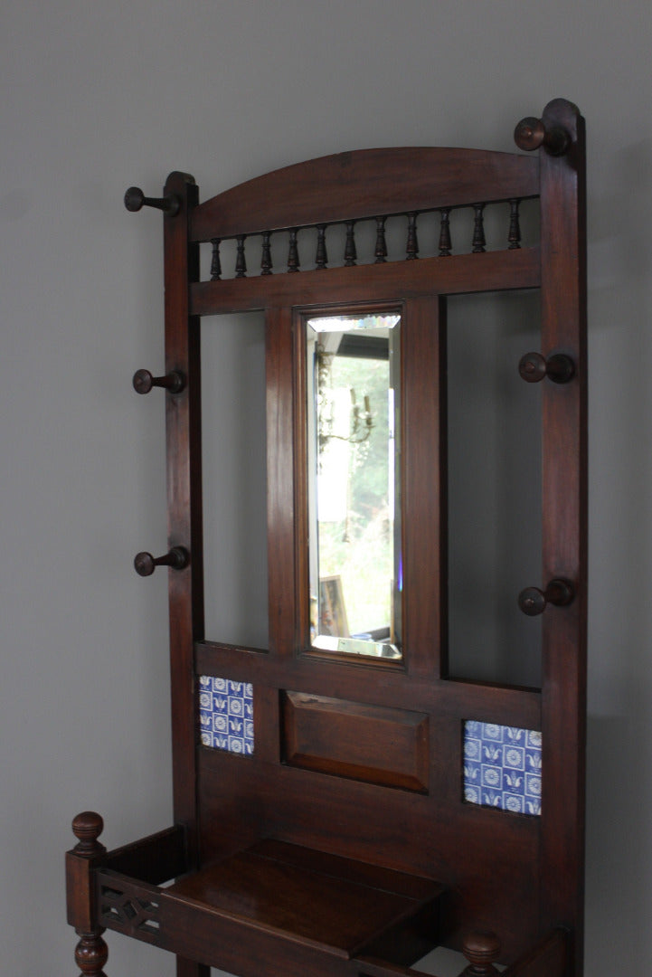 Victorian Mahogany Hall Stand – Kernow Furniture