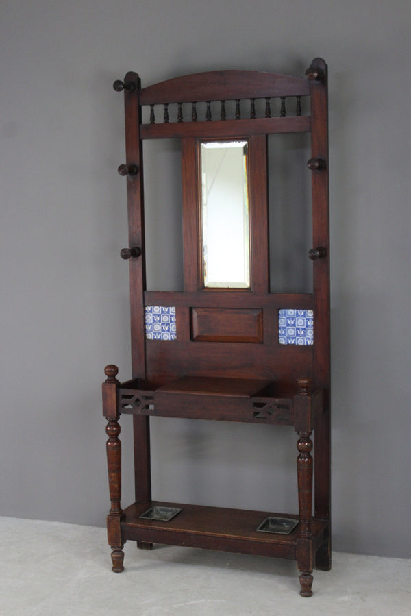 Victorian Mahogany Hall Stand – Kernow Furniture