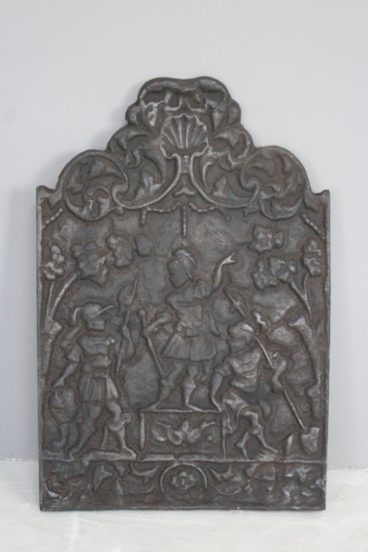 Reproduction Cast Iron Fire Back – Kernow Furniture