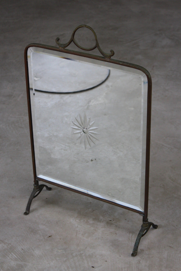 Victorian Mirror Fire Screen – Kernow Furniture