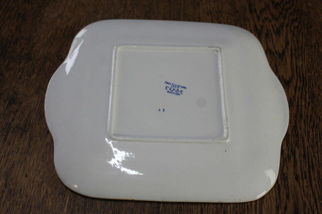 Thomas Till & Sons Burslem Clyde Plate – Kernow Furniture