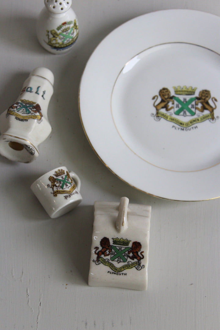 5 Pieces of Plymouth Crestware – Kernow Furniture