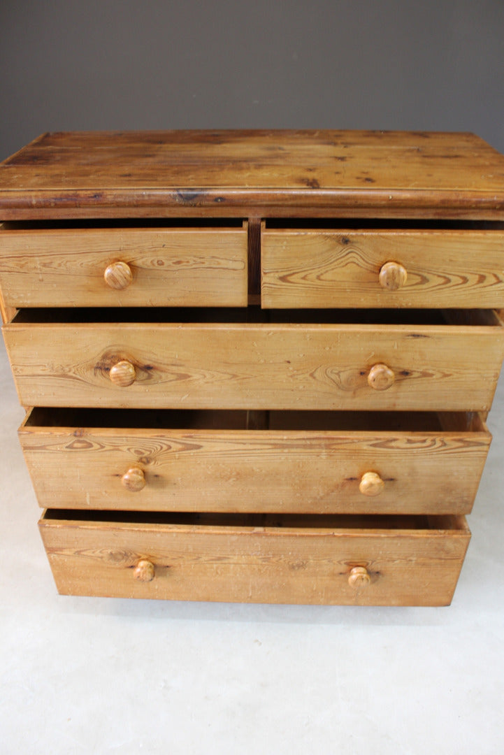 Rustic Pine Chest Of Drawers – Kernow Furniture