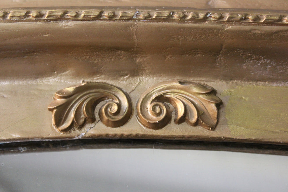 Large Antique Victorian Gilt Overmantle Mirror – Kernow Furniture
