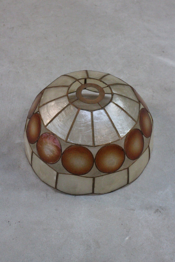 Vintage Capiz Shell Lamp Shade – Kernow Furniture