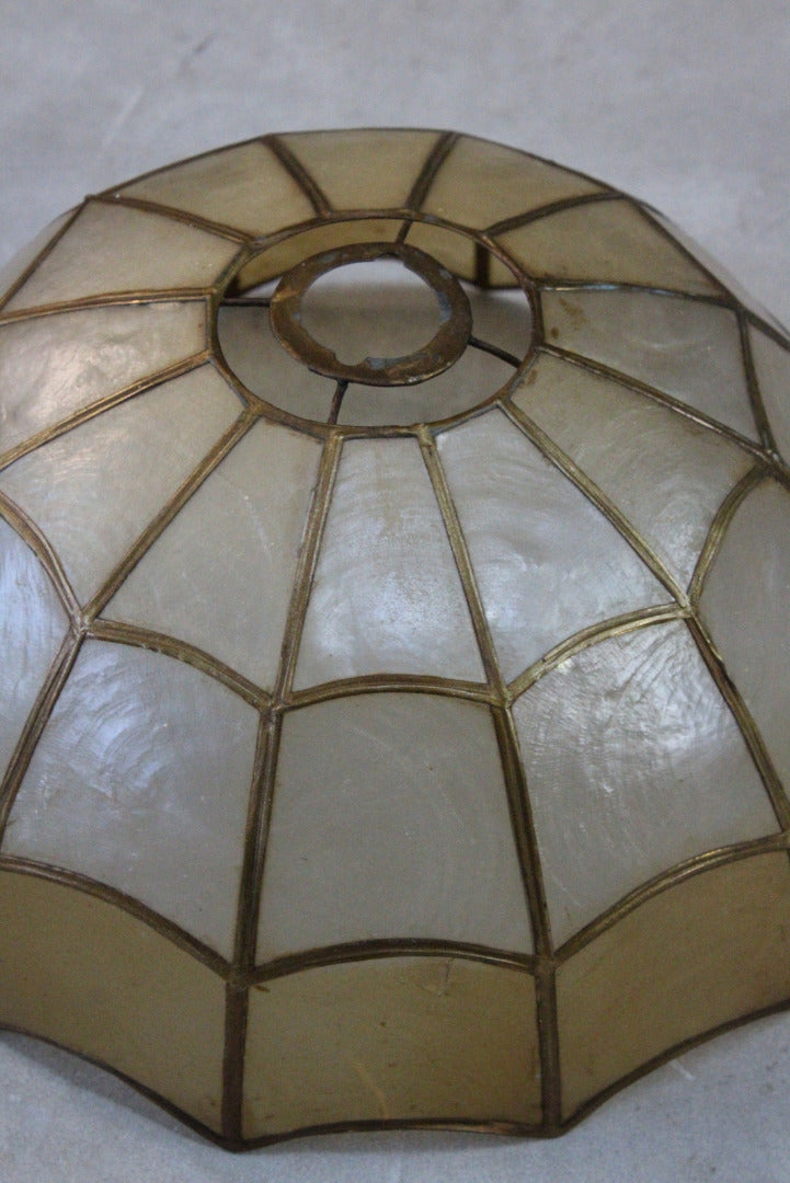 Retro Capiz Shell Lamp Shade – Kernow Furniture