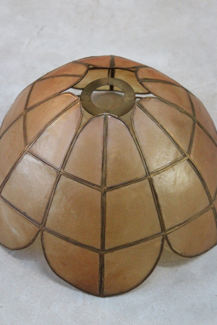 Vintage Ceiling Capiz Shell Lamp Shade – Kernow Furniture