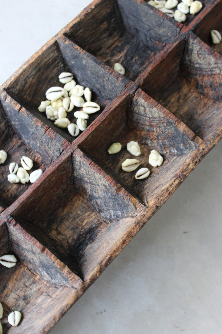 Congkak Mancala Shell Game – Kernow Furniture