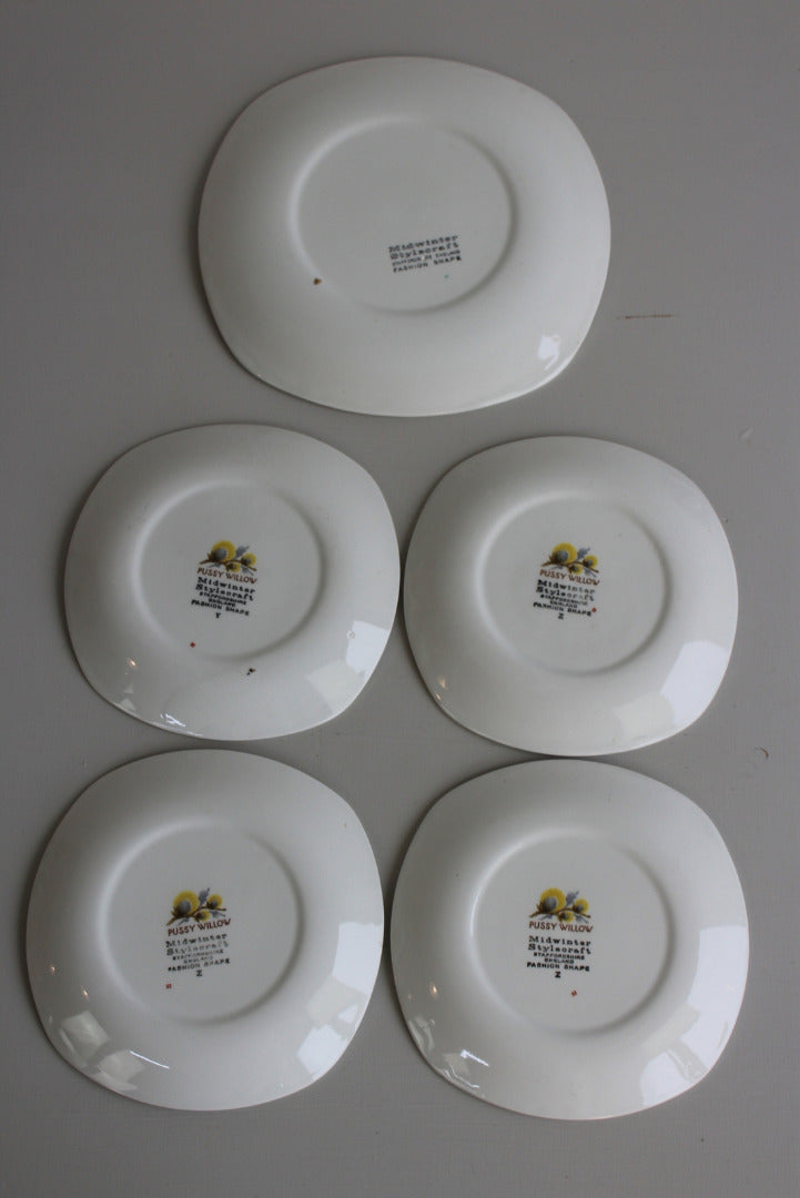 Retro Midwinter Pussy Willow Plates – Kernow Furniture