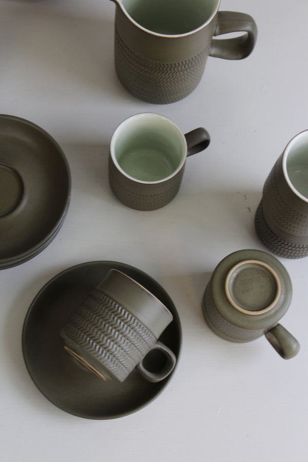 Denby Chevron Coffee Set – Kernow Furniture