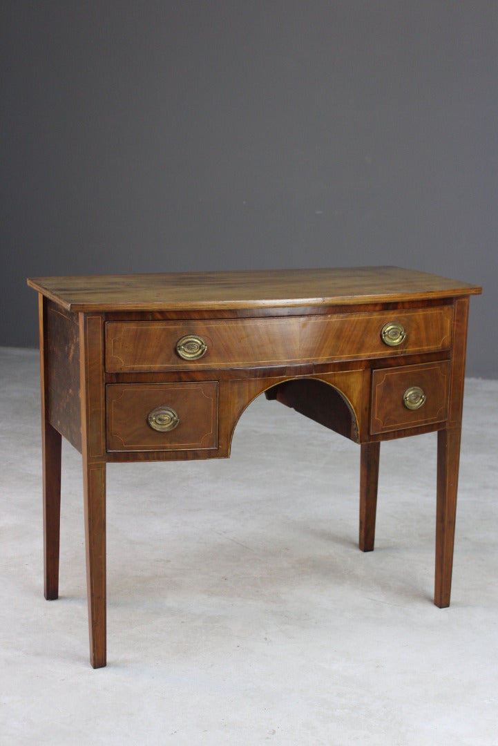 Antique Mahogany Bow Front Sideboard – Kernow Furniture