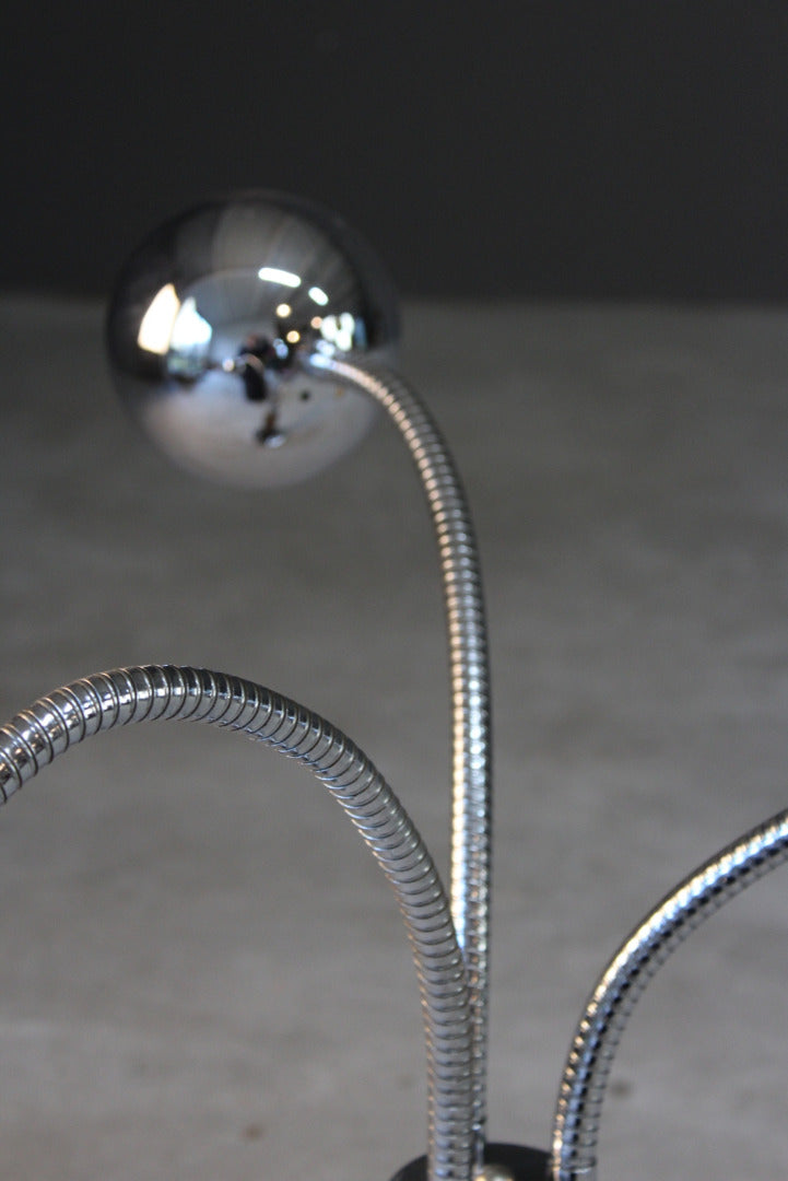 Retro Chrome Adjustable Table Lamp – Kernow Furniture
