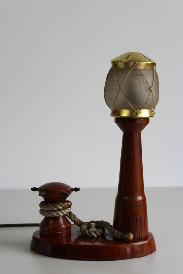 Kitsch Vintage Lighthouse Lamp – Kernow Furniture