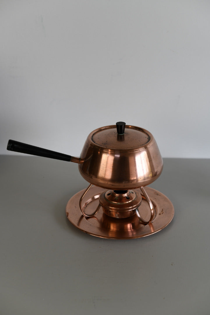 Retro Culinox Swedish Copper Fondue Set – Kernow Furniture