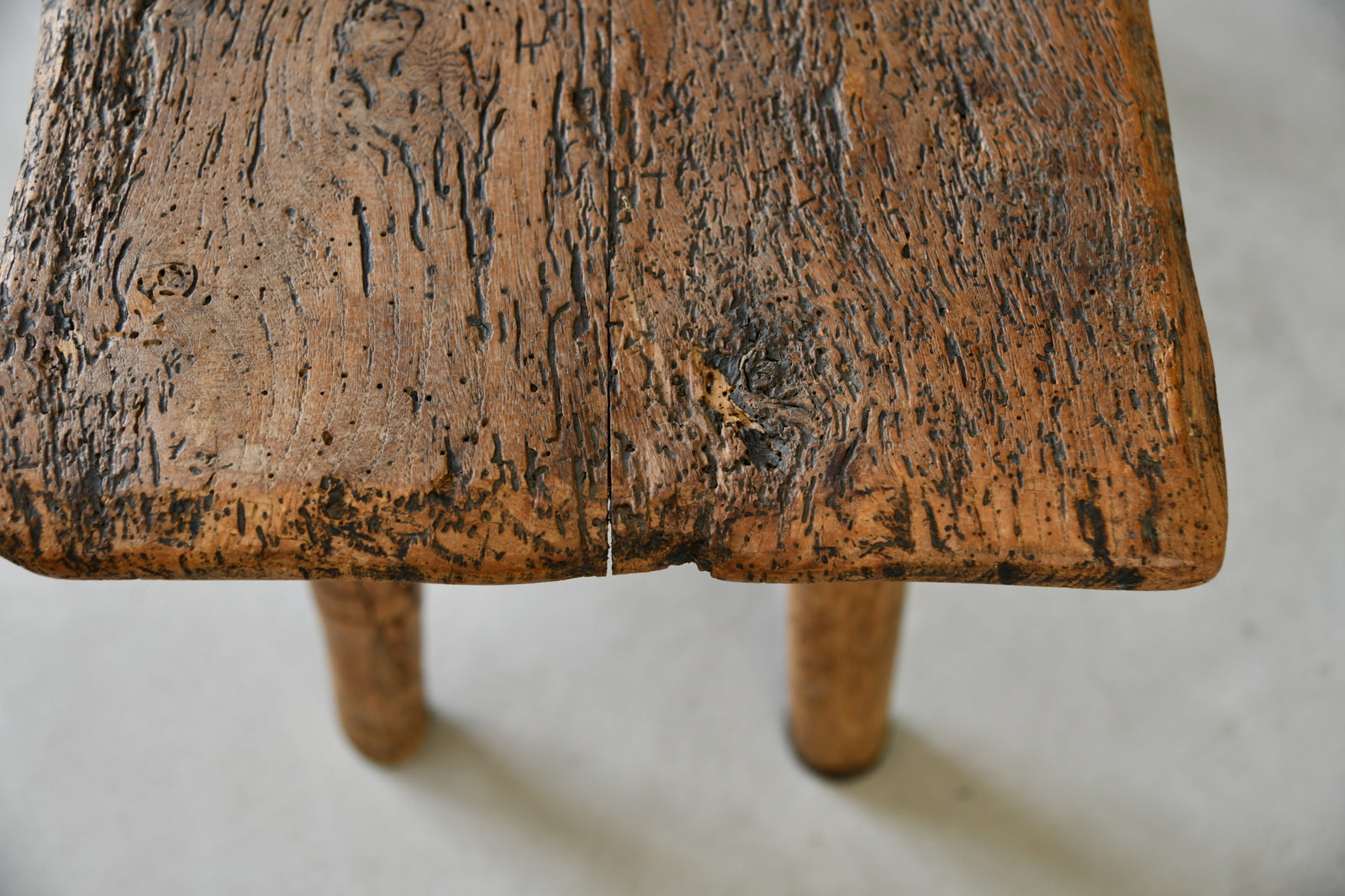 Antique Vernacular Primitive Pig Bench Table – Kernow Furniture