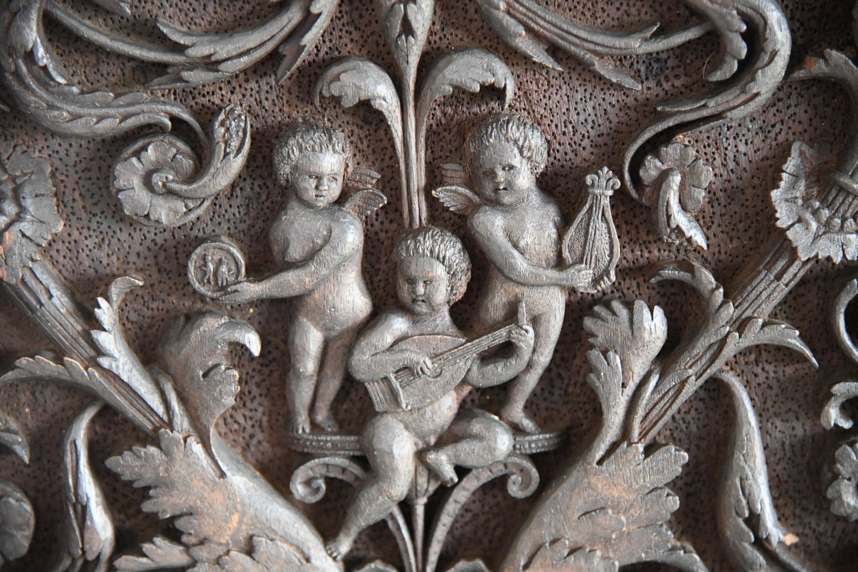 Carved Wood Ornamental Plaque – Kernow Furniture