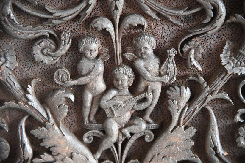 Carved Wood Ornamental Plaque – Kernow Furniture