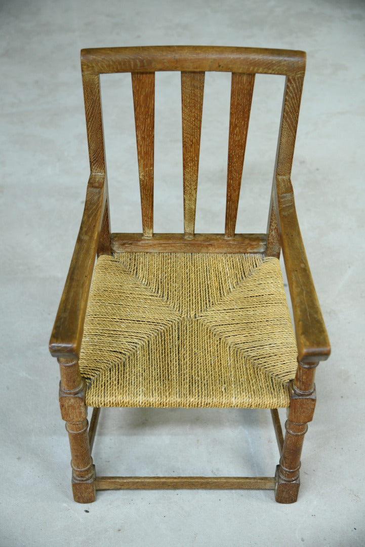 Arts & Crafts Small Oak Chair – Kernow Furniture