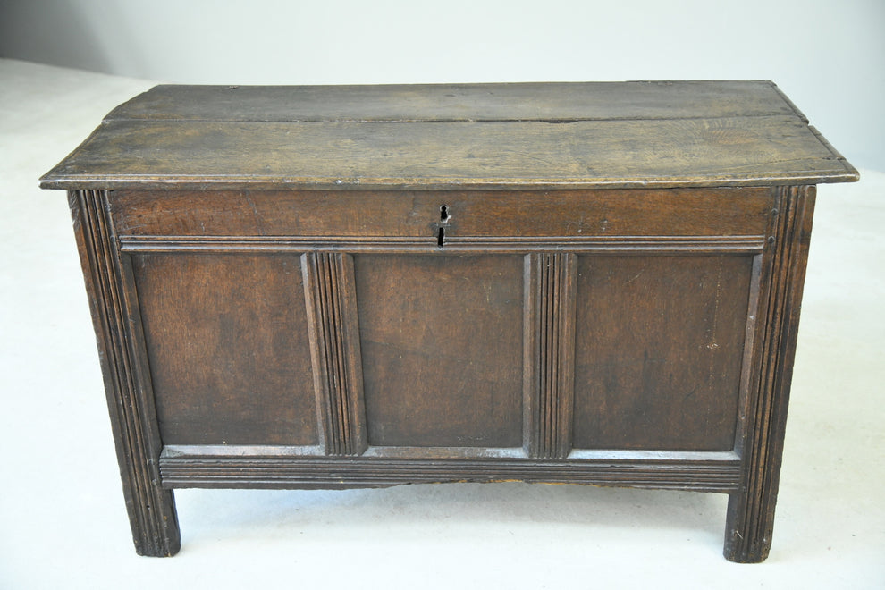 Antique 18th Century Oak Coffer – Kernow Furniture