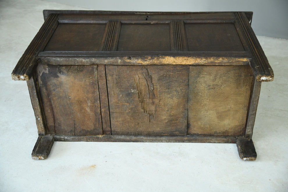 Antique 18th Century Oak Coffer – Kernow Furniture
