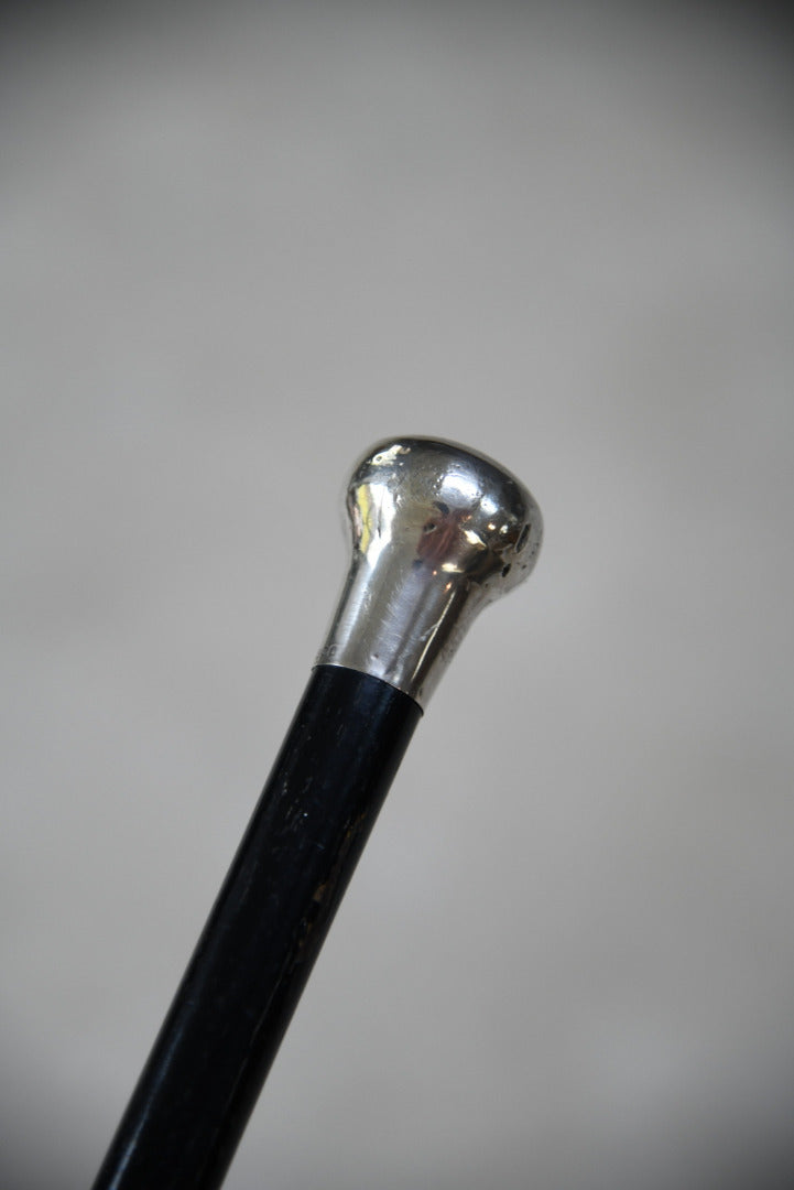 Antique Silver Walking Cane – Kernow Furniture