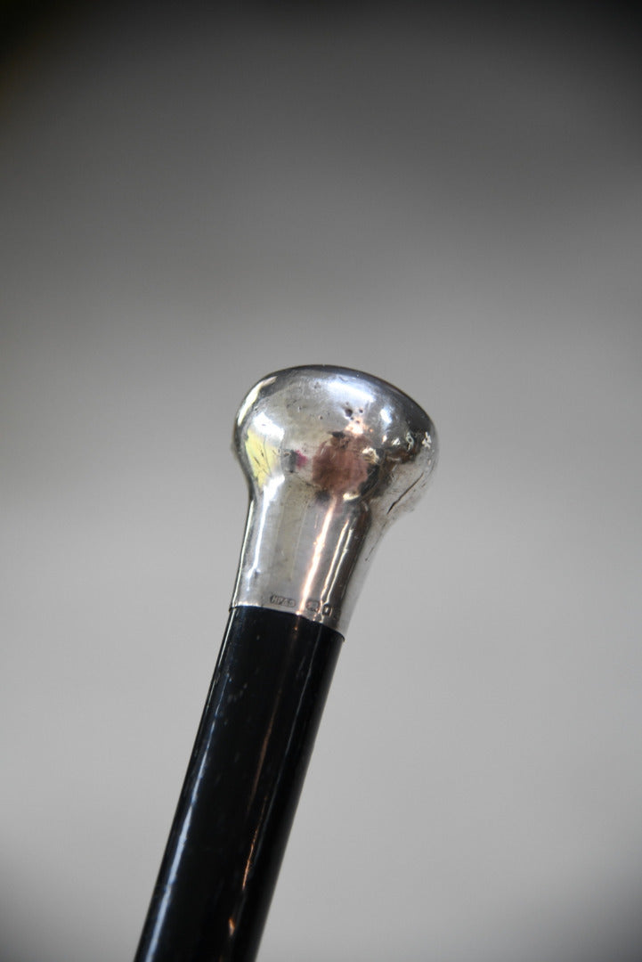 Antique Silver Walking Cane – Kernow Furniture