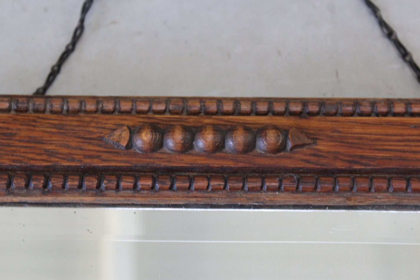 Vintage 1940s Small Oak Wall Mirror – Kernow Furniture