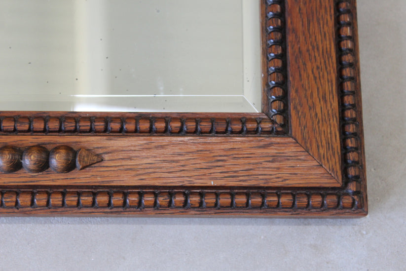 Vintage 1940s Small Oak Wall Mirror – Kernow Furniture