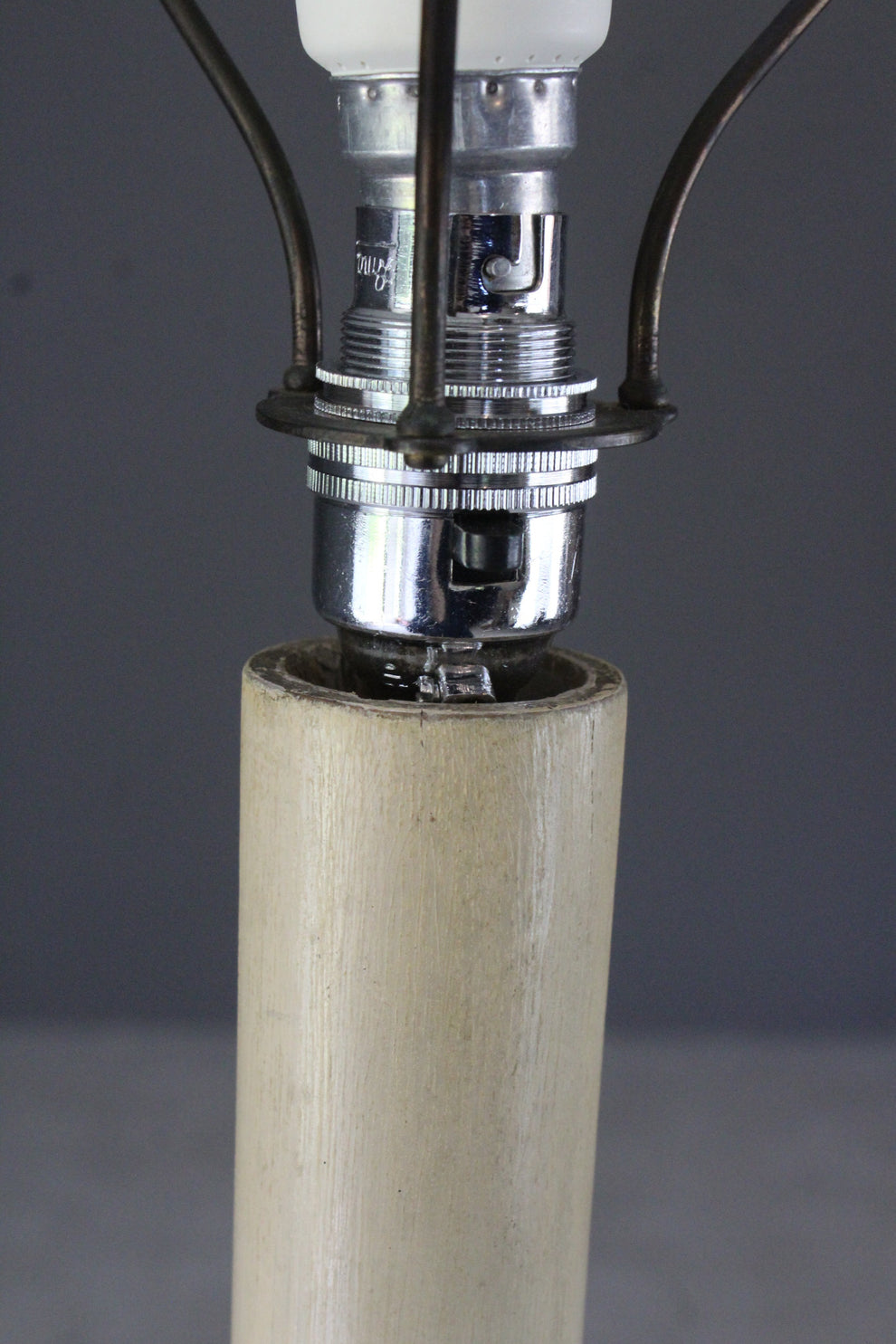 Georgian Mahogany Standard Lamp – Kernow Furniture