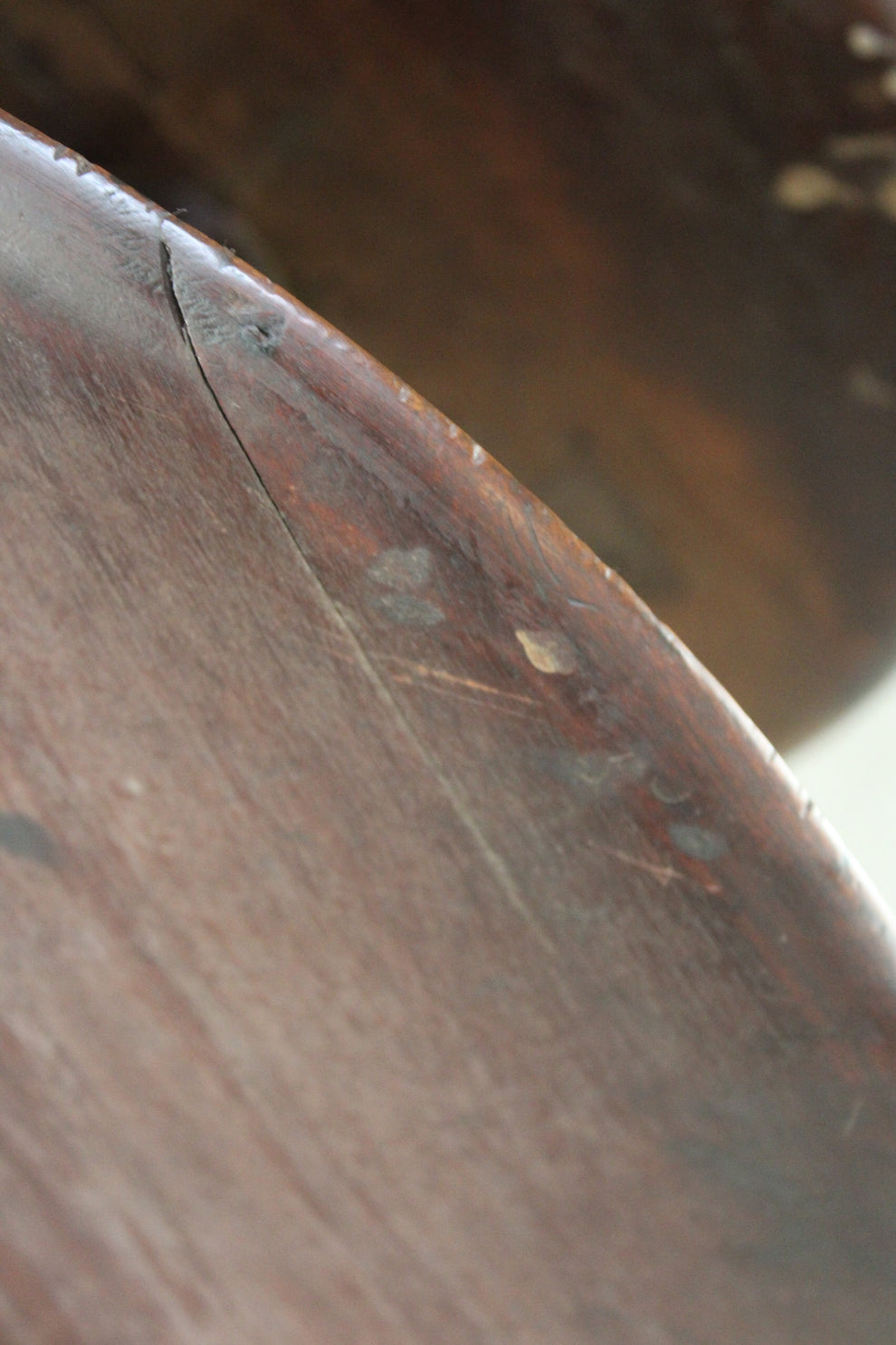 Georgian Mahogany Standard Lamp – Kernow Furniture