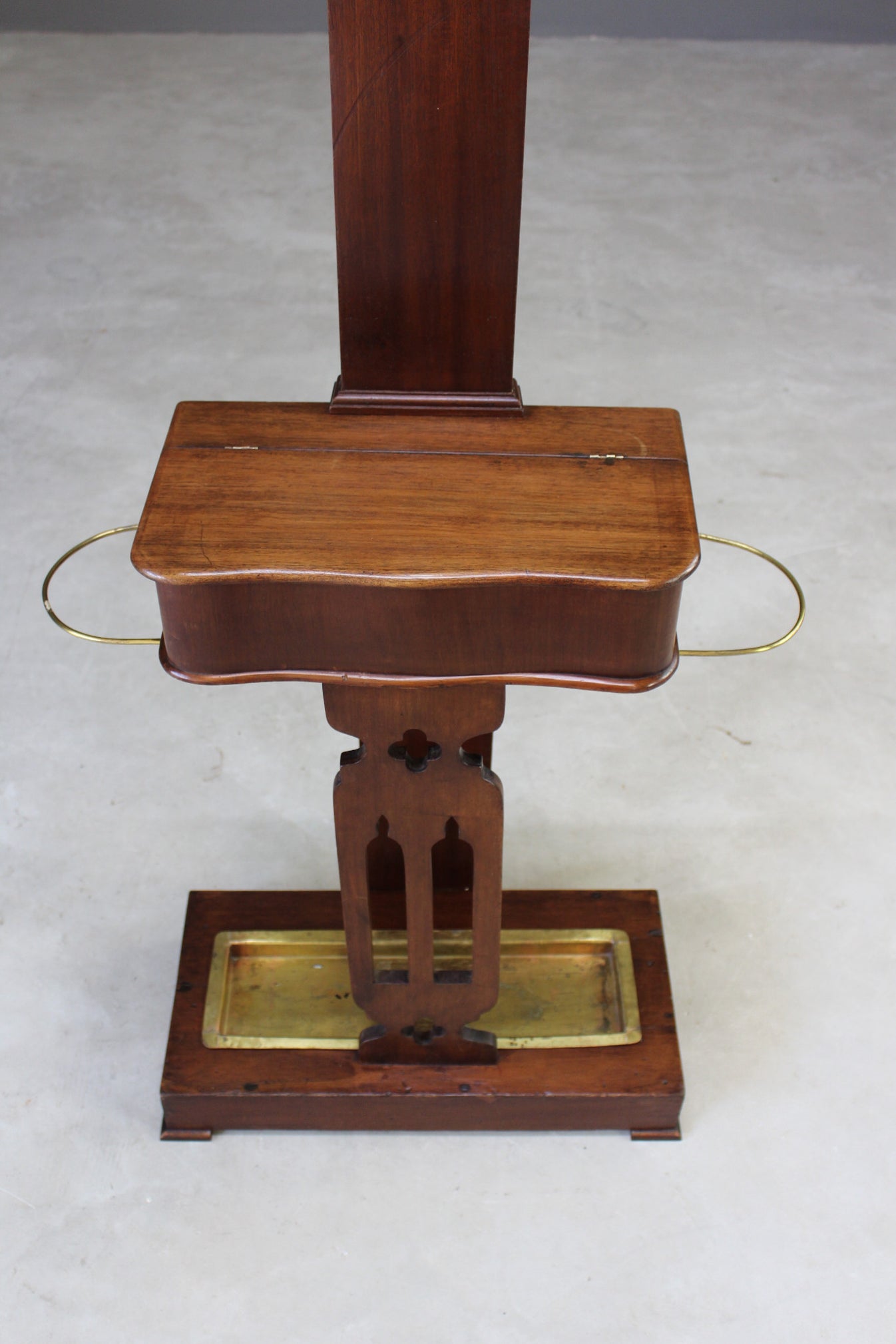 Antique Victorian Mahogany Hall Tree – Kernow Furniture