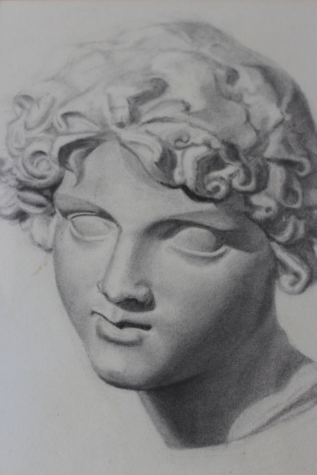 Charcoal Drawing -Mythical God – Kernow Furniture